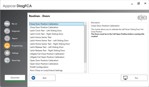Appcar DiagFCA User’s Guide – Appcar DiagFCA – diagnostic tool